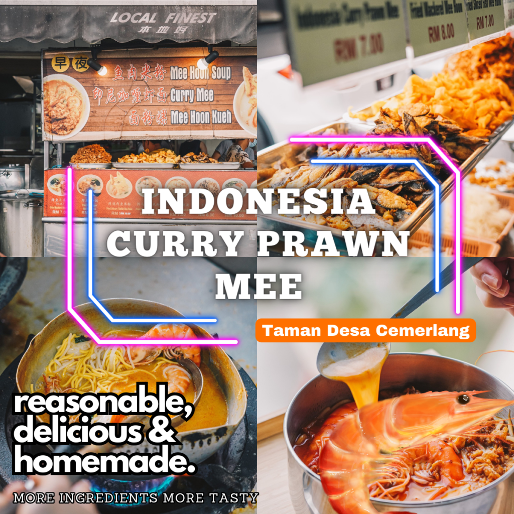 Indonesian Curry Prawn Noodle - A Culinary Delight in JB | Jom Eat Deluxe